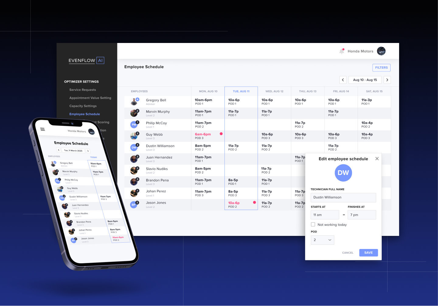 EvenFlow AI: A Unique Platform for Car Maintenance