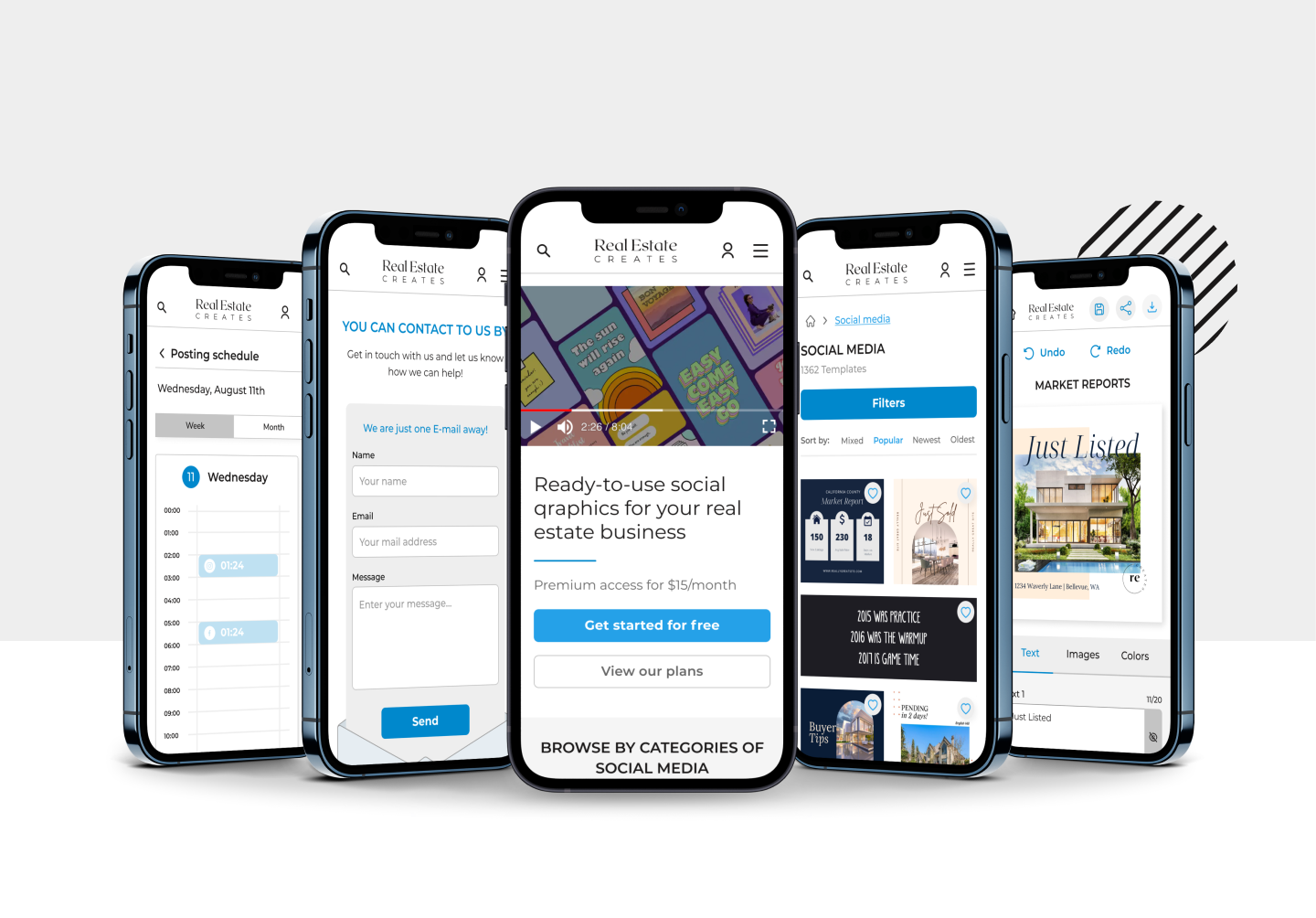 Content Marketing Platform for Real Estate Creates